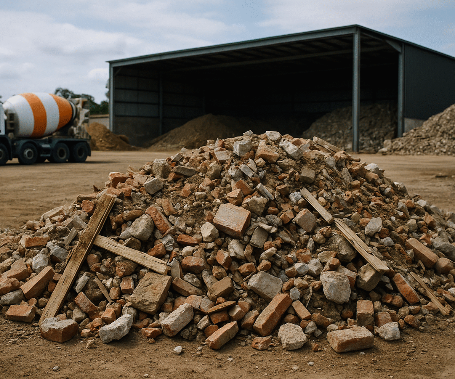 Solid Materials Tipping at MET Recycling - Met Recycling