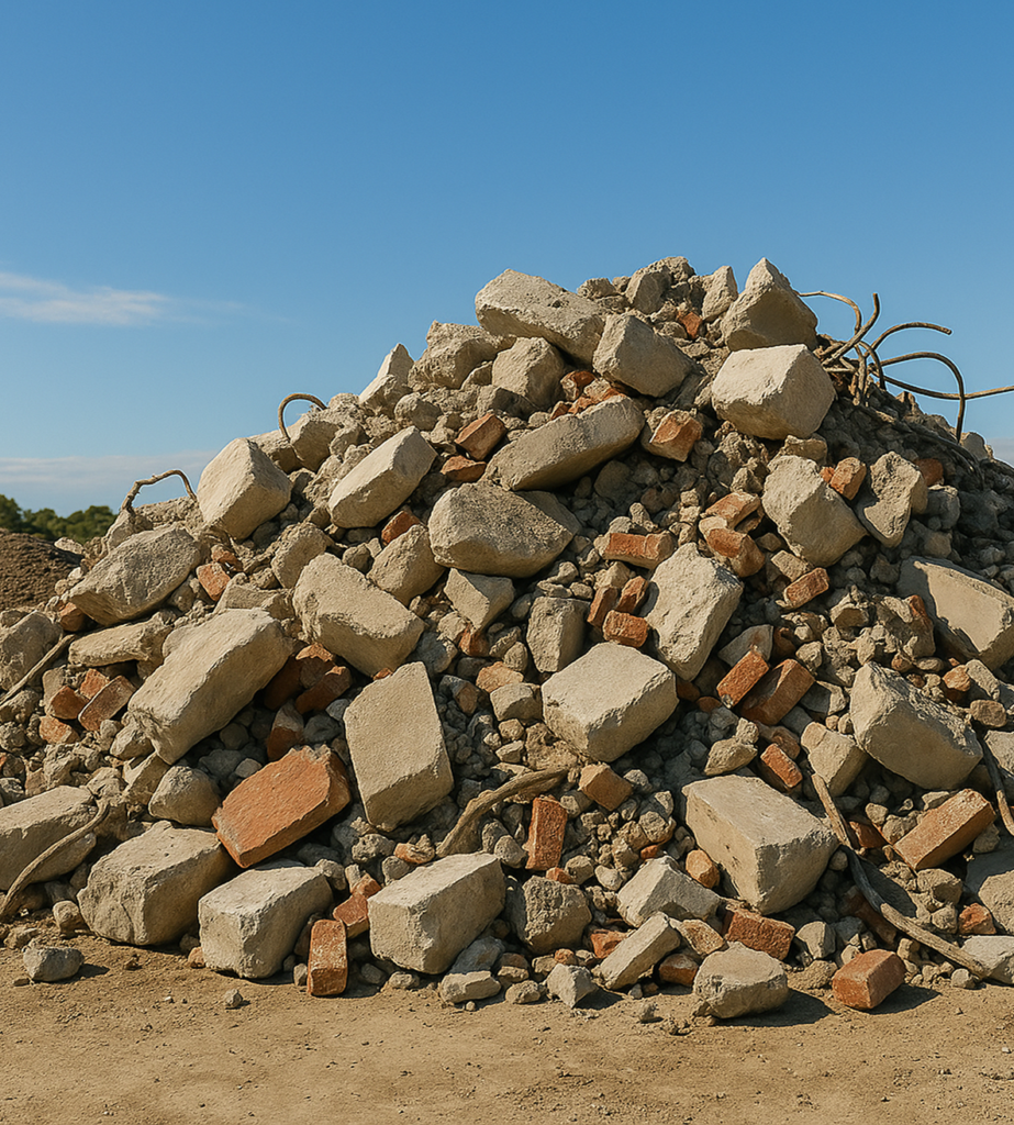 Mixed Heavies Tippingat MET Recycling - Met Recycling